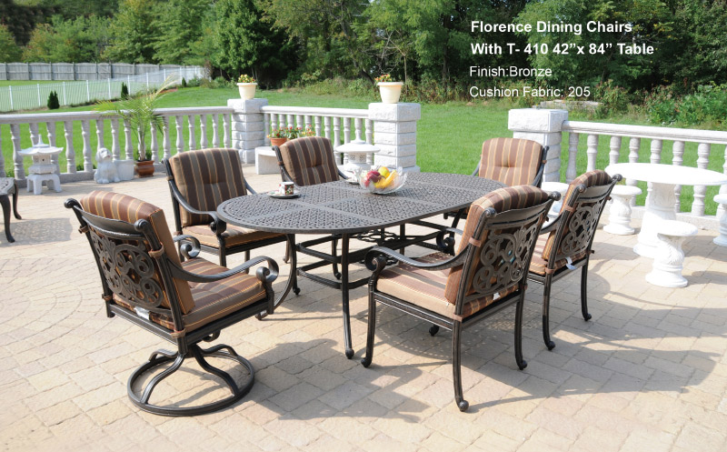 FLORENCE Patio Table Set - DWL Patio Furniture - NJ Wholesale